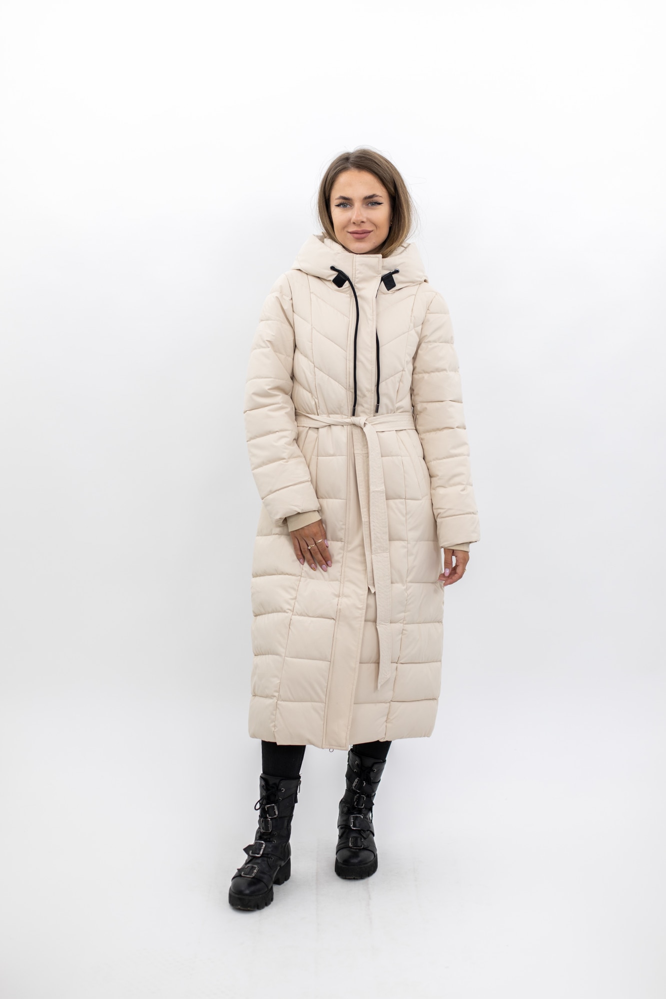 Geaca dama 930, Crem, M - eMAG.ro