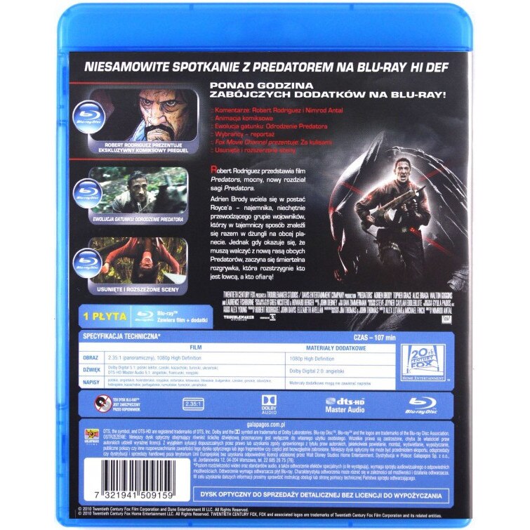 Хищници [Blu-Ray] - eMAG.bg