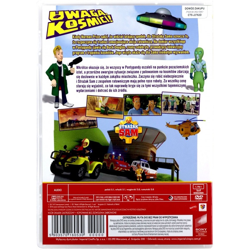 Fireman Sam: Alien Alert! The Movie [DVD] - eMAG.bg