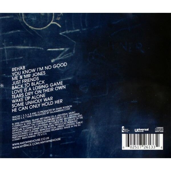 Amy Winehouse: Back To Black (PL) [CD] - eMAG.bg