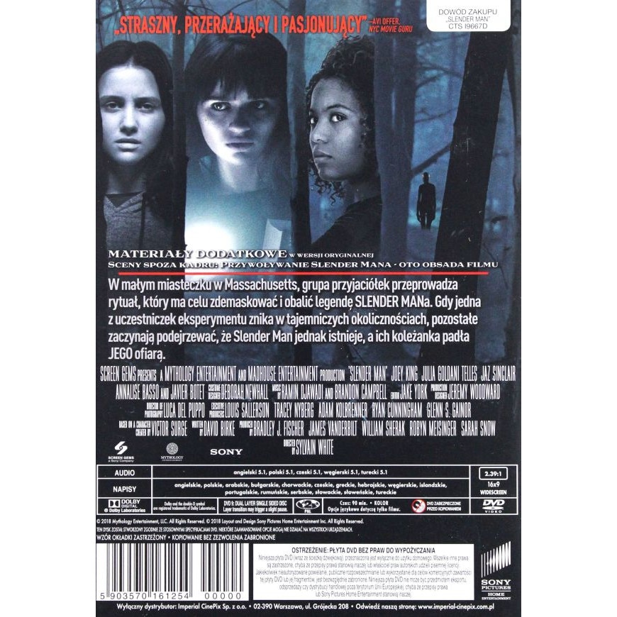 Legenda lui Slender Man [DVD] - eMAG.ro