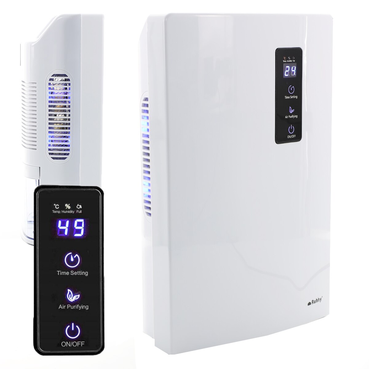 Purificator de aer, 3 in 1, Stator, D533, Alb - eMAG.ro