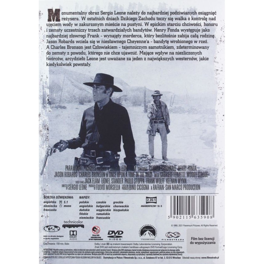 Volt egyszer egy vadnyugat [DVD] - eMAG.hu