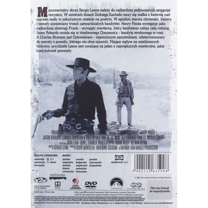 Volt egyszer egy vadnyugat [DVD] - eMAG.hu