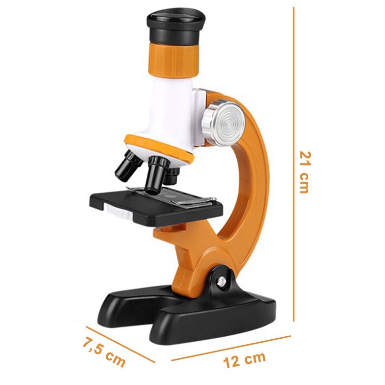 Microscop educational stiintific, Stator, Plastic, 3+ Ani, Multicolor ...