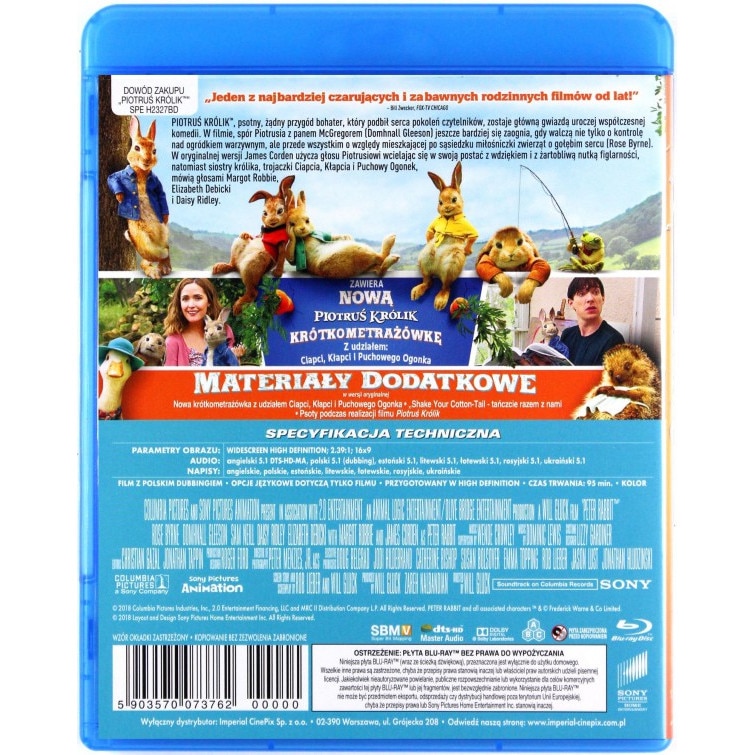 Peter Iepurasul [Blu-Ray] - eMAG.ro