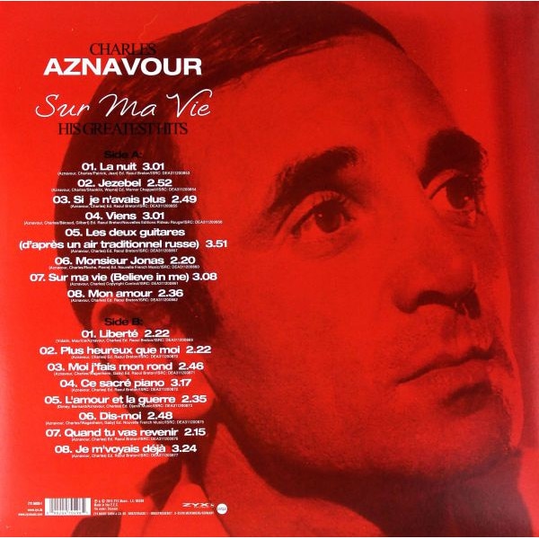Charles Aznavour: Sur Ma Vie - His Greatest Hits [Winyl] - eMAG.bg