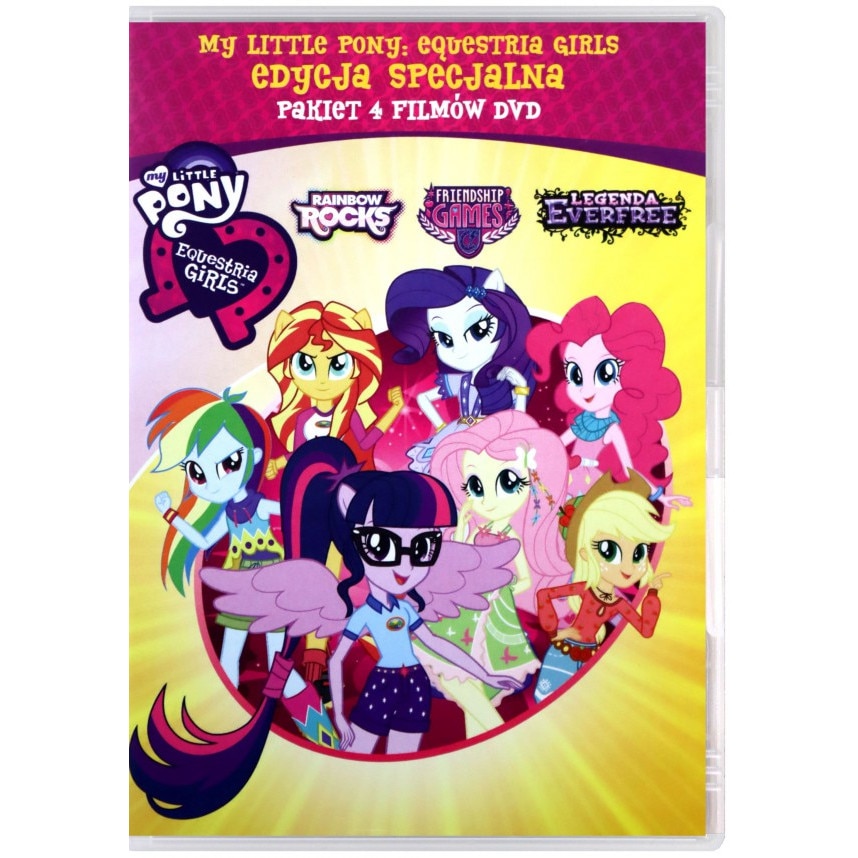 My Little Pony: Equestria Girls [4DVD] - eMAG.bg