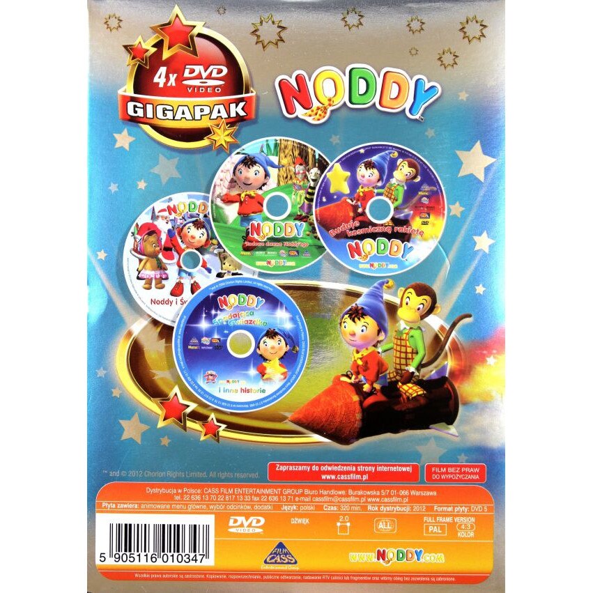 Noddy Gigapak: Noddy Buduje Kosmiczną Rakietę / Drzewo Rodowe / Noddy i ...