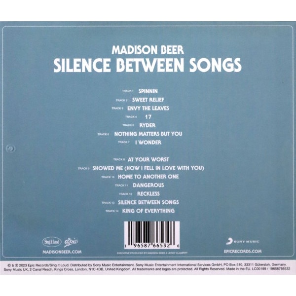 Madison Beer: Silence Between Songs [CD] - eMAG.bg
