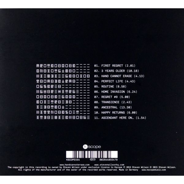 Steven Wilson: Hand Cannot Erase [CD]+[Blu-Ray] - eMAG.ro