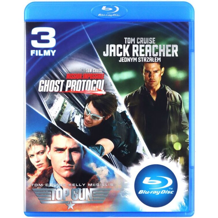 Top Gun / Mission Impossible 4 - Ghost Protocol / Jack Reacher [BOX ...