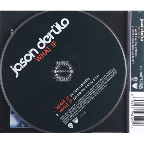 Jason Derulo: What If (maxi-single) [CD] - eMAG.bg
