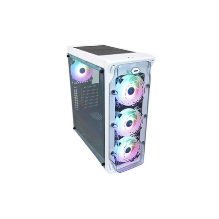 Carcasa Segotep Lux II RGB white - eMAG.ro