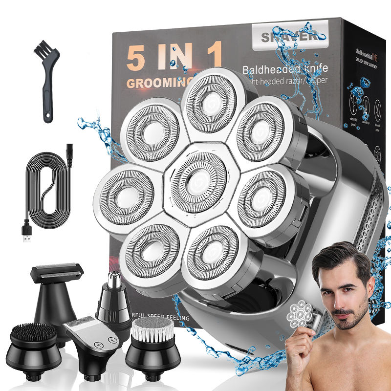 Aparat de ras Profesional CLAUSTEEL 8D pentru barbati, cu 8 lame ...