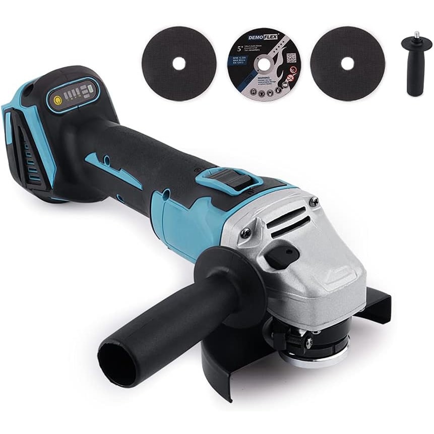 Polizor unghiular, 18V, 8500rpm, 800 W, fara perii, fara fir, lustruire ...