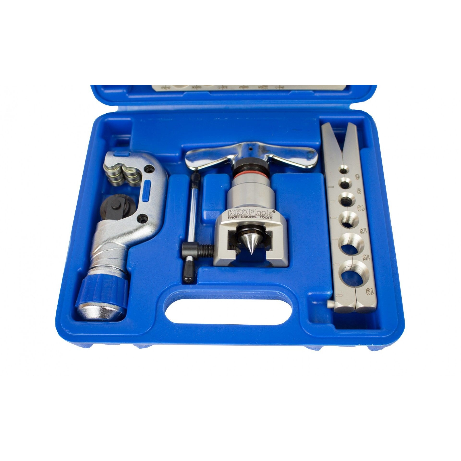 Trusa profesionala, KROFTOOLS, pentru bercuit, taiat conducte cupru ...