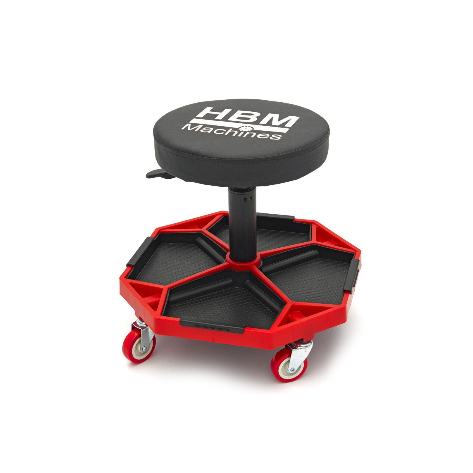 Scaun mecanic auto, HBM, cu reglaj pe inaltime, cu suport pentru scule ...