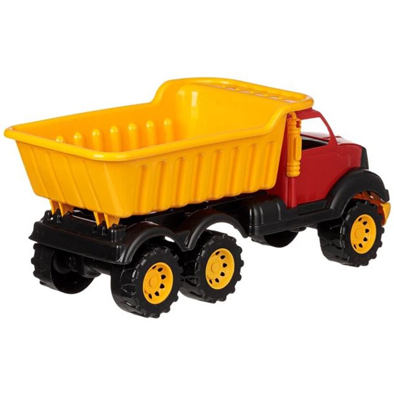 Masina basculanta de santier, 42x16x18 cm, Galben, ATU-086194 - eMAG.ro