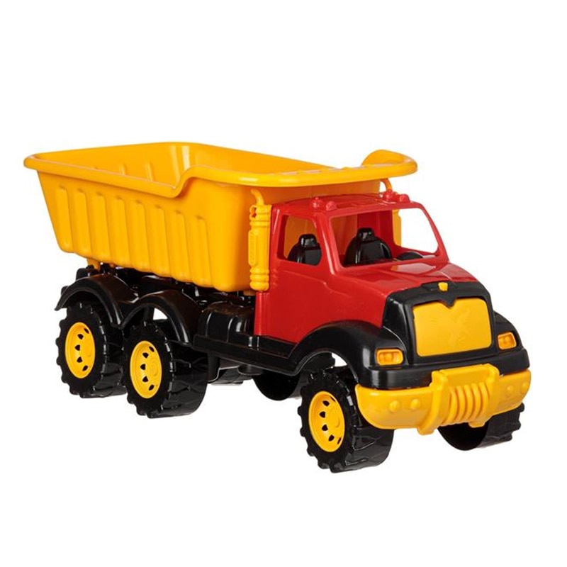 Masina basculanta de santier, 42x16x18 cm, Galben, ATU-086194 - eMAG.ro