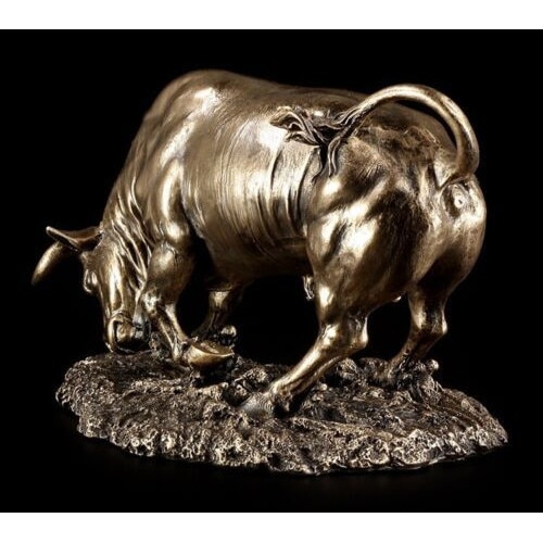 Sculptura Unica de Taur, din Rasina, 21cm x 15cm x 14cm, WU73439A1 ...