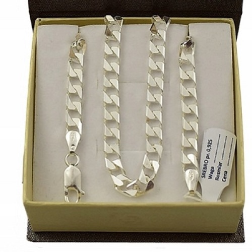 Colier barbati, Amor, Argint 925, Argintiu - eMAG.ro