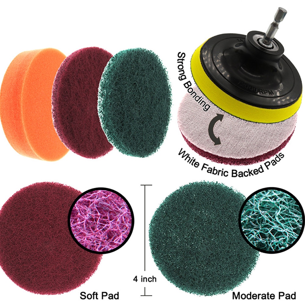 Set 15 Piese detailing auto LeeXo®, curatare multifunctionala, masina ...