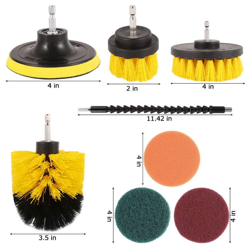 Set 15 Piese detailing auto LeeXo®, curatare multifunctionala, masina ...