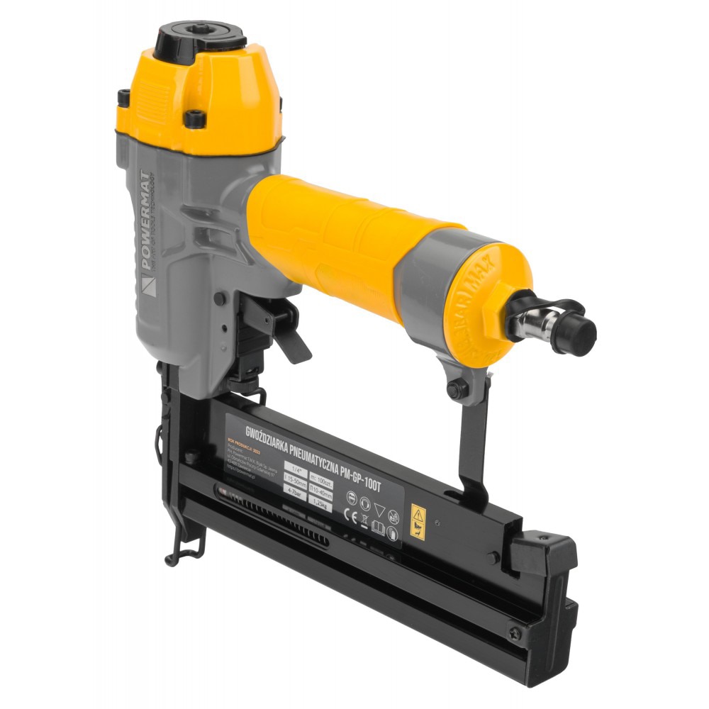 Pistol pneumatic pentru cuie si capse PM-GP-100T, Powermat PM1234 - eMAG.ro