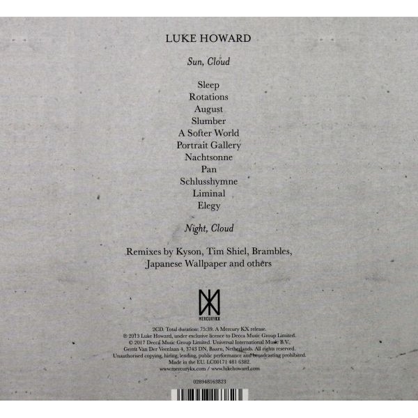 Luke Howard: Sun, Cloud [2CD] - eMAG.bg