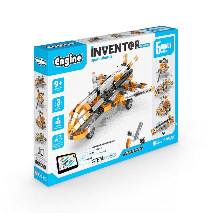 Joc educational de constructie, Engino, Inventor - Naveta spatiala ...