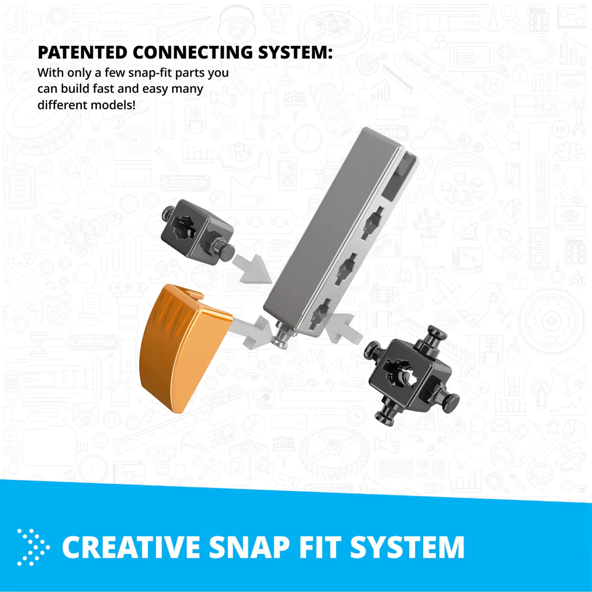 Joc educational de constructie, Engino, Inventor - Naveta spatiala ...