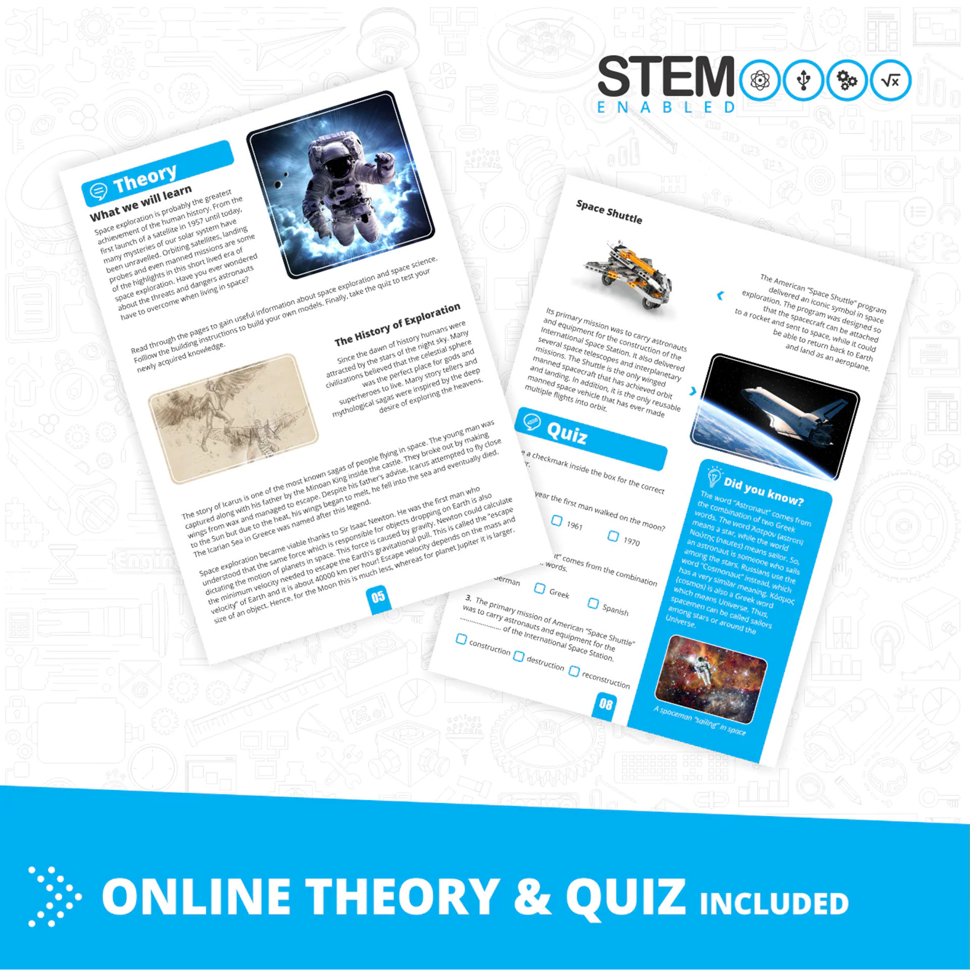 Joc educational de constructie, Engino, Inventor - Naveta spatiala ...