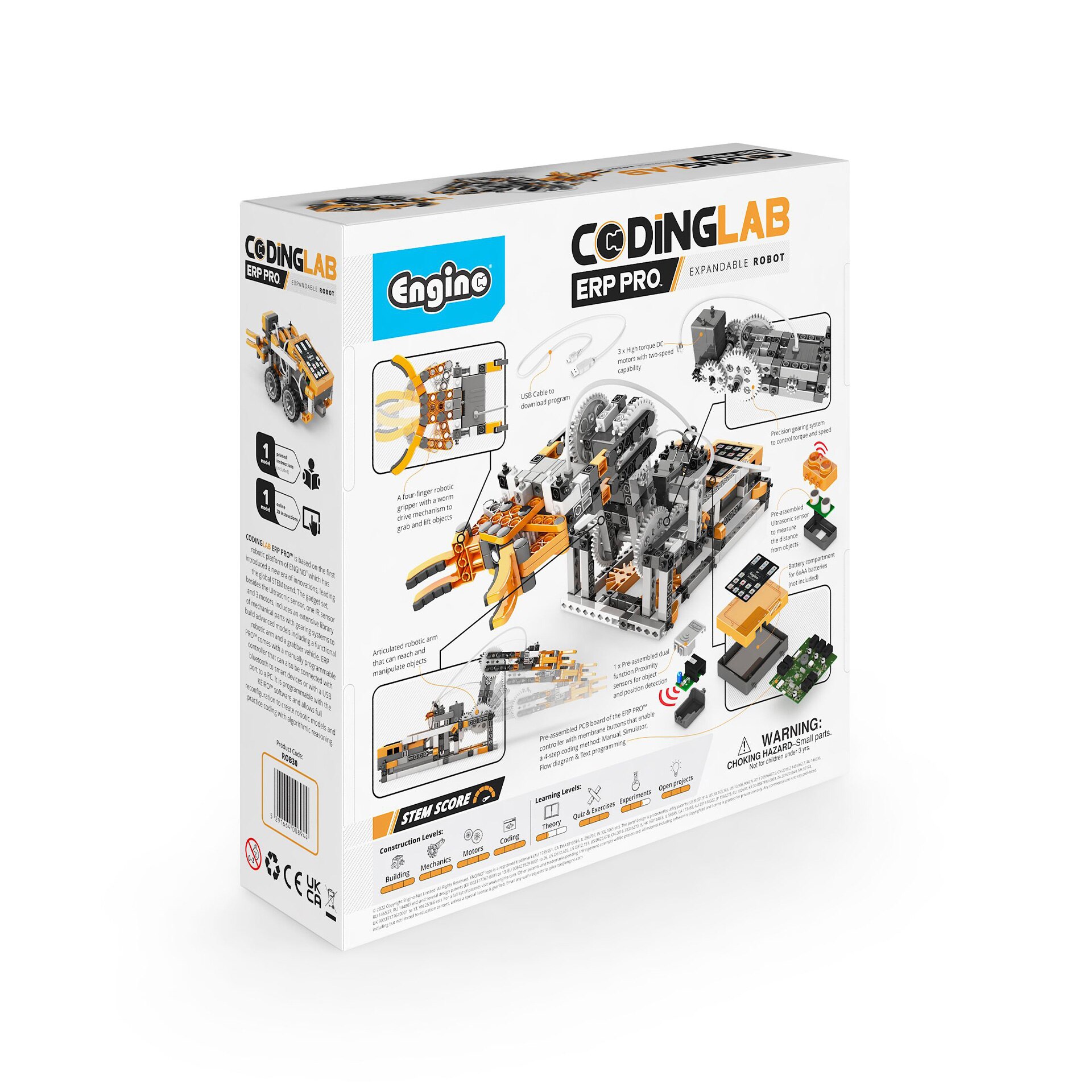 Робот Engino, Coding Lap - eMAG.bg