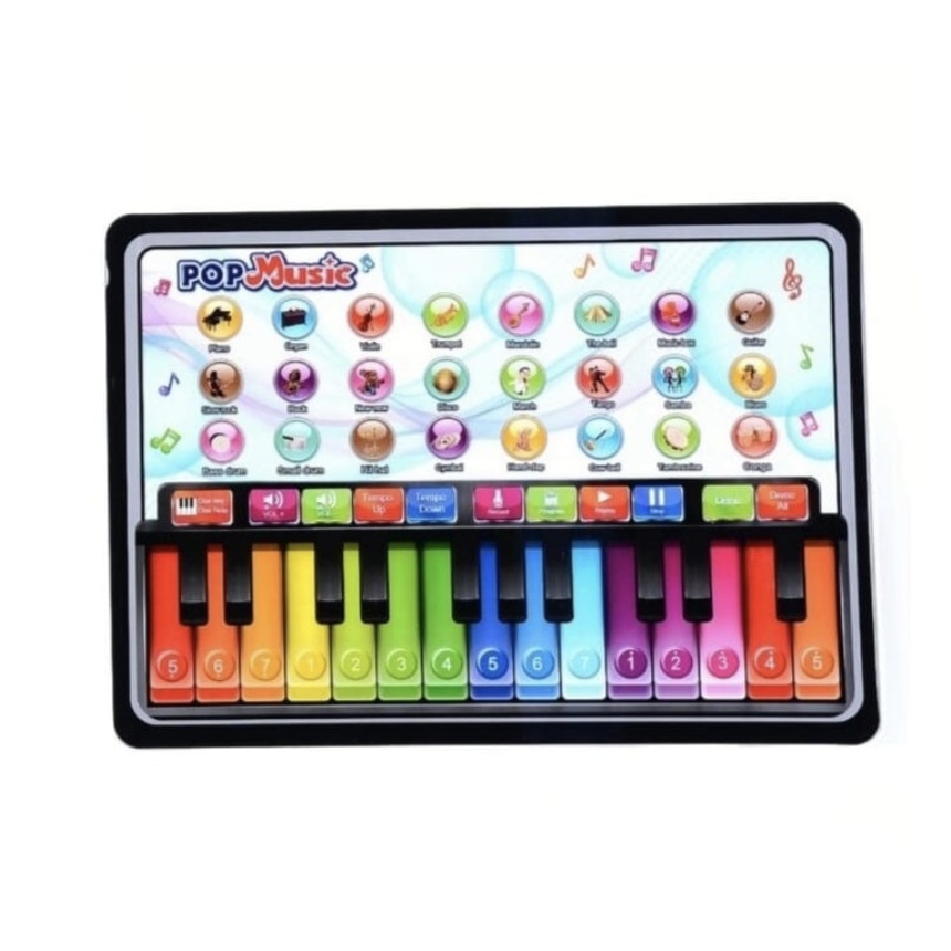 Интерактивна играчка My first tablet piano, Pop Music - eMAG.bg