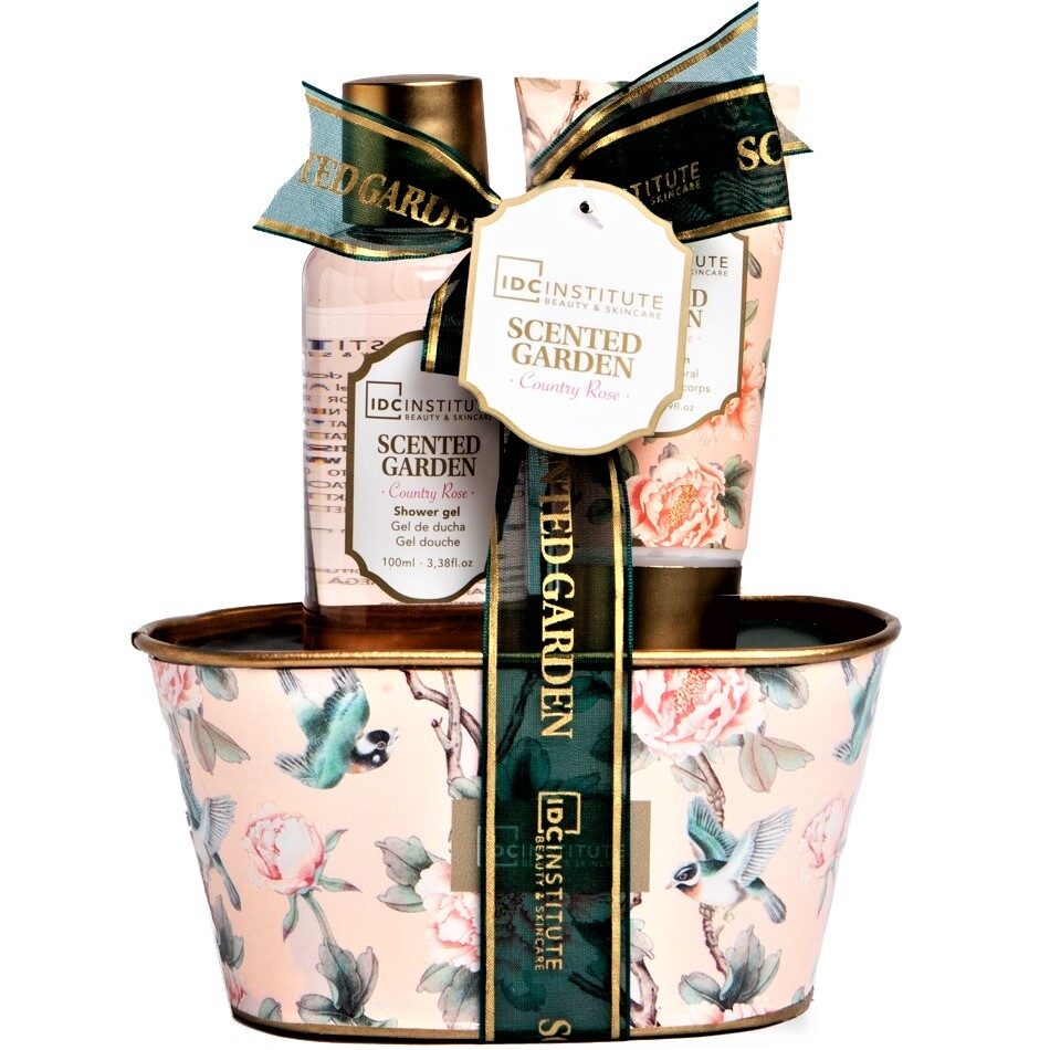 Set gel de baie si lotiune de corp Scented Garden, IDC Institute 44003 ...