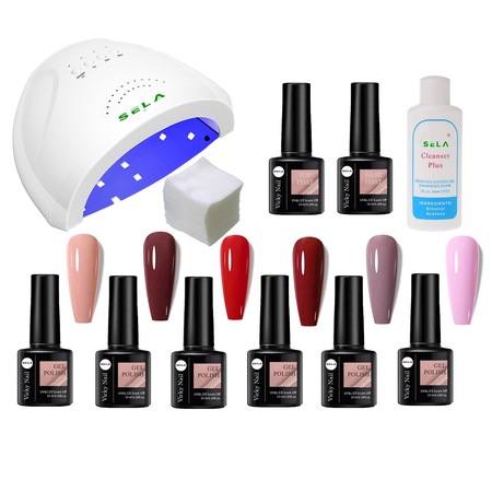 Kit Oja Semipermanenta nr. 18, Sela Vicky Collection - eMAG.ro