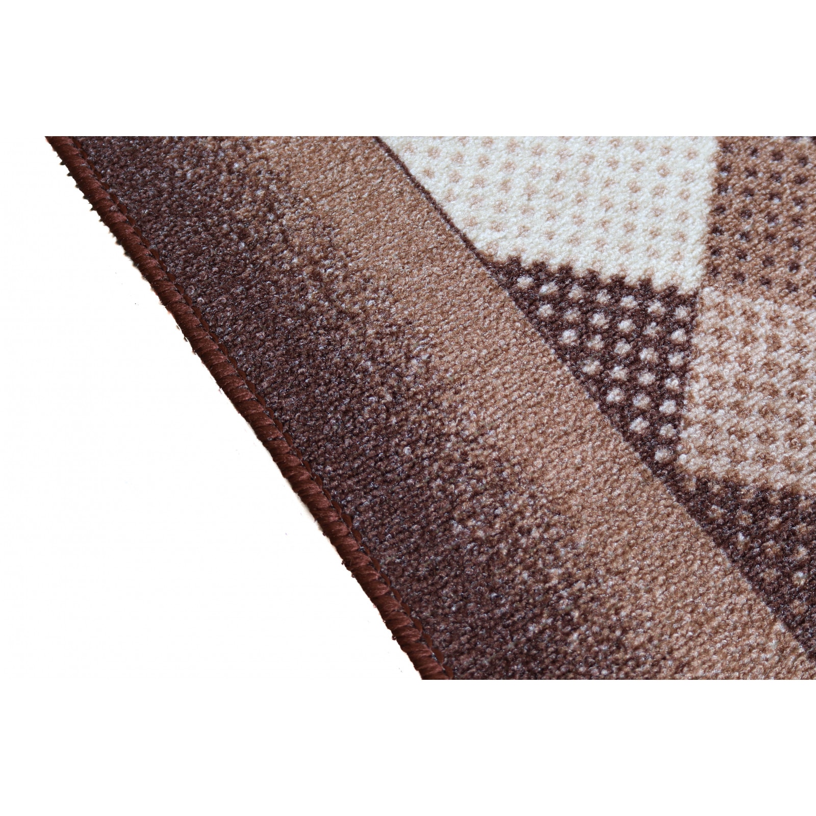 Skandináv modell futószőnyeg, szélesség 120 cm, bézs/barna 120 x 600 ...