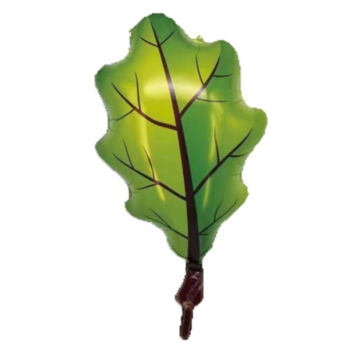 Balon folie frunza toamna verde 53 x 40 cm - eMAG.ro