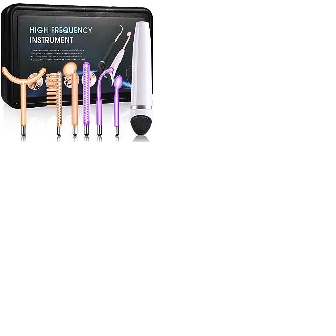 Aparat pentru fata de inalta frecventa cu 6 tije de neon si argon ...