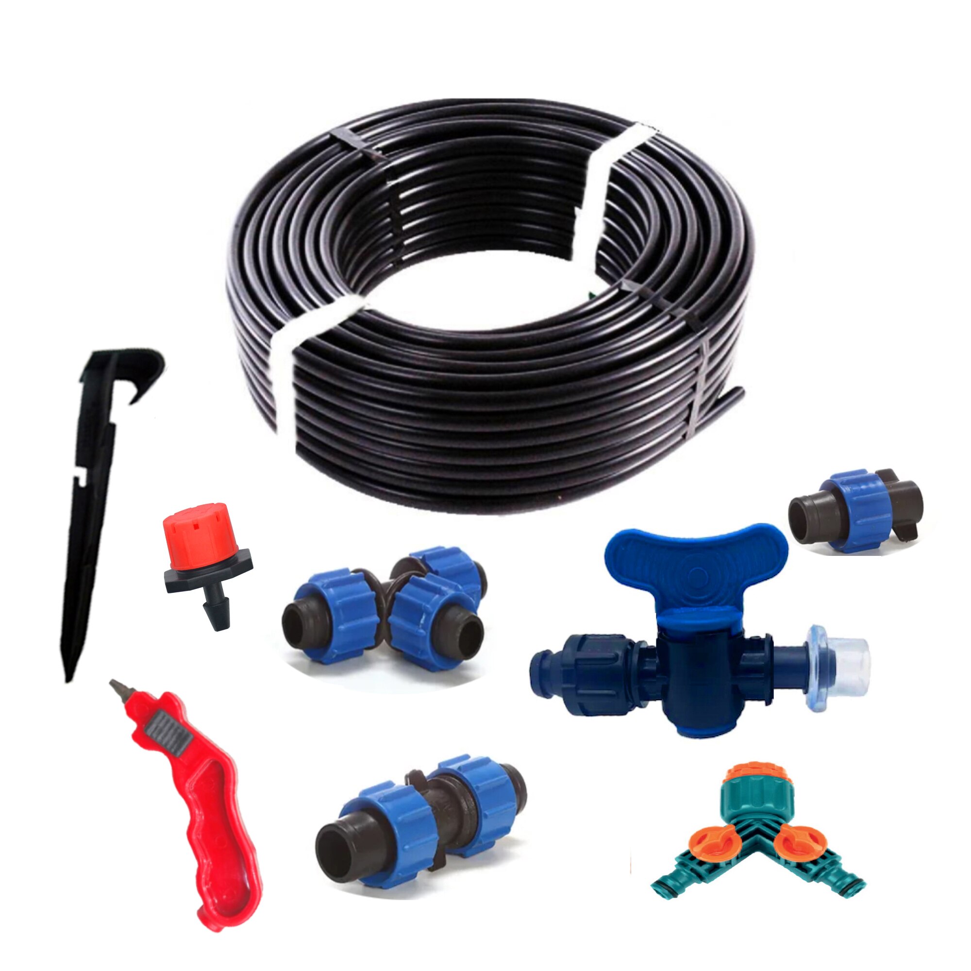 Sistem de irigare prin picurare 100mt - eMAG.ro