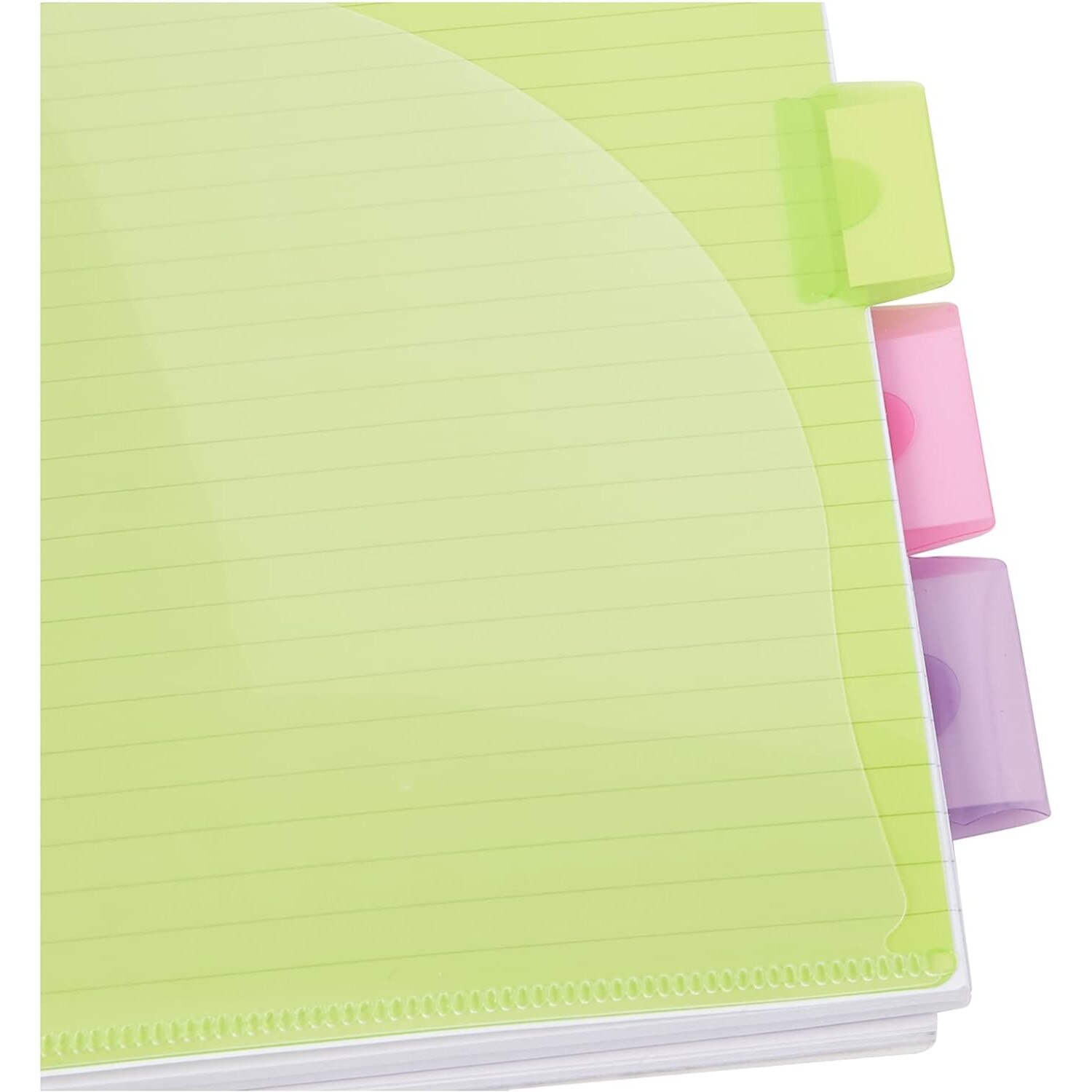 Тетрадка със спирала и разделители Pukka Pad Project Book Stripes A4