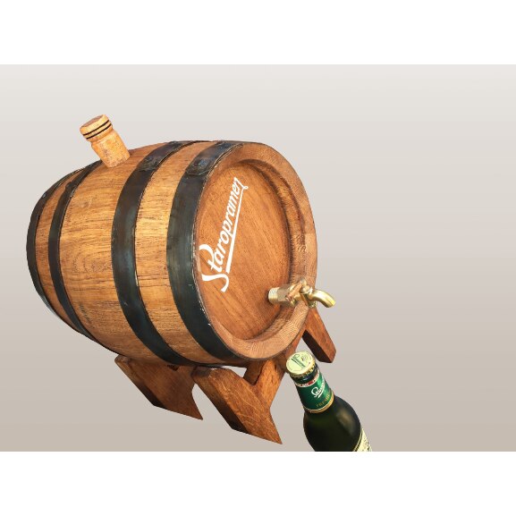 Butoi vin/Tuica, Lemn, 10 l - eMAG.ro