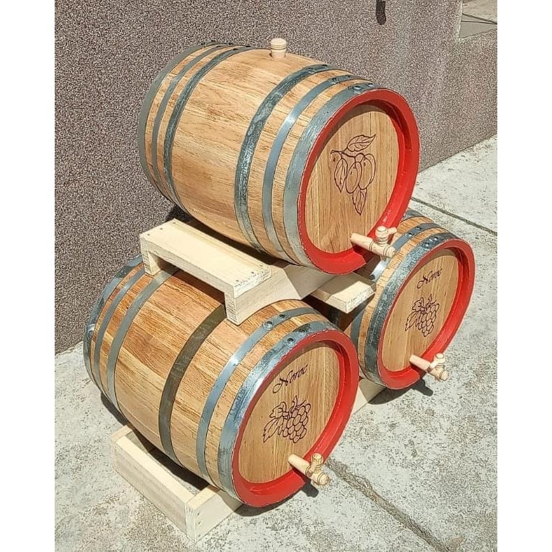 Butoi vin/Tuica, Lemn, 100 l - eMAG.ro