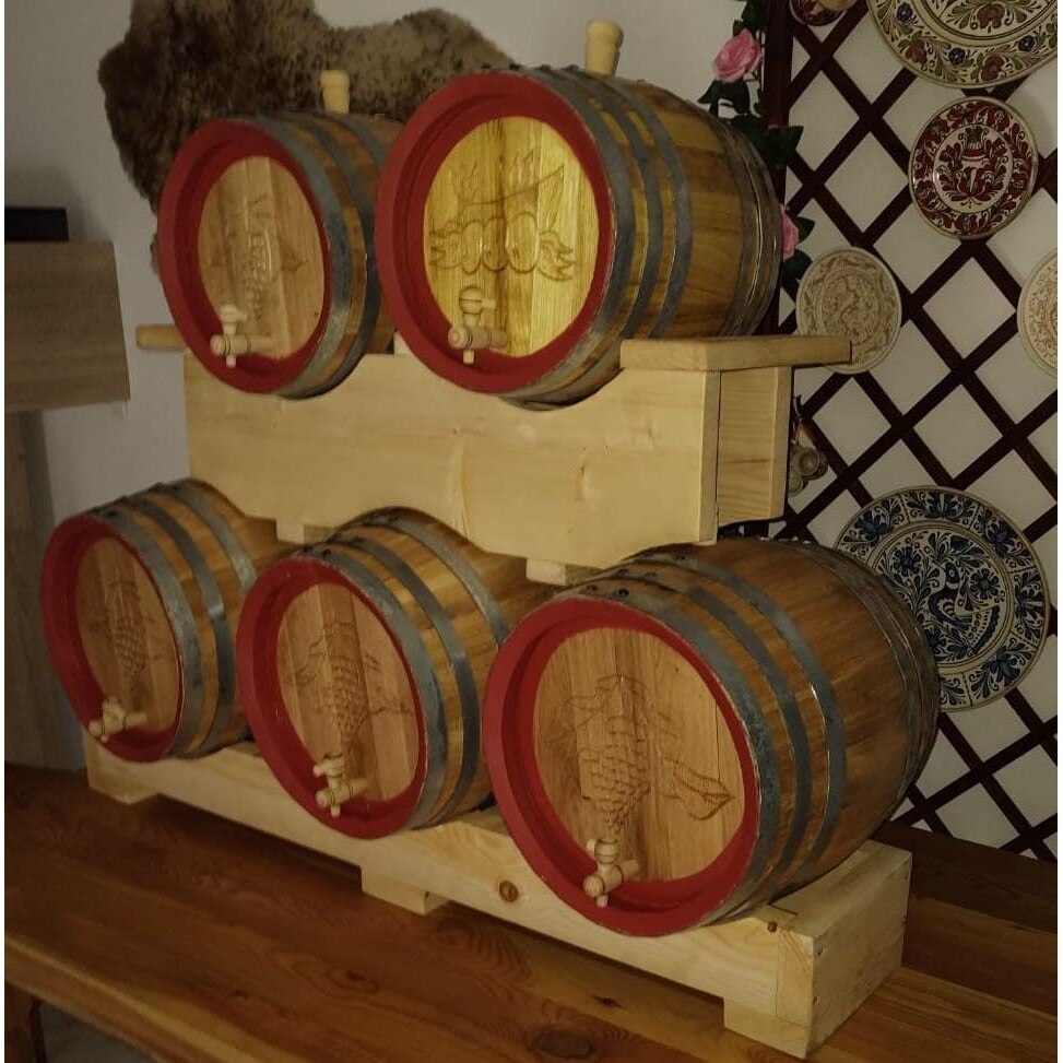 Butoi vin/Tuica, Lemn, 100 l - eMAG.ro