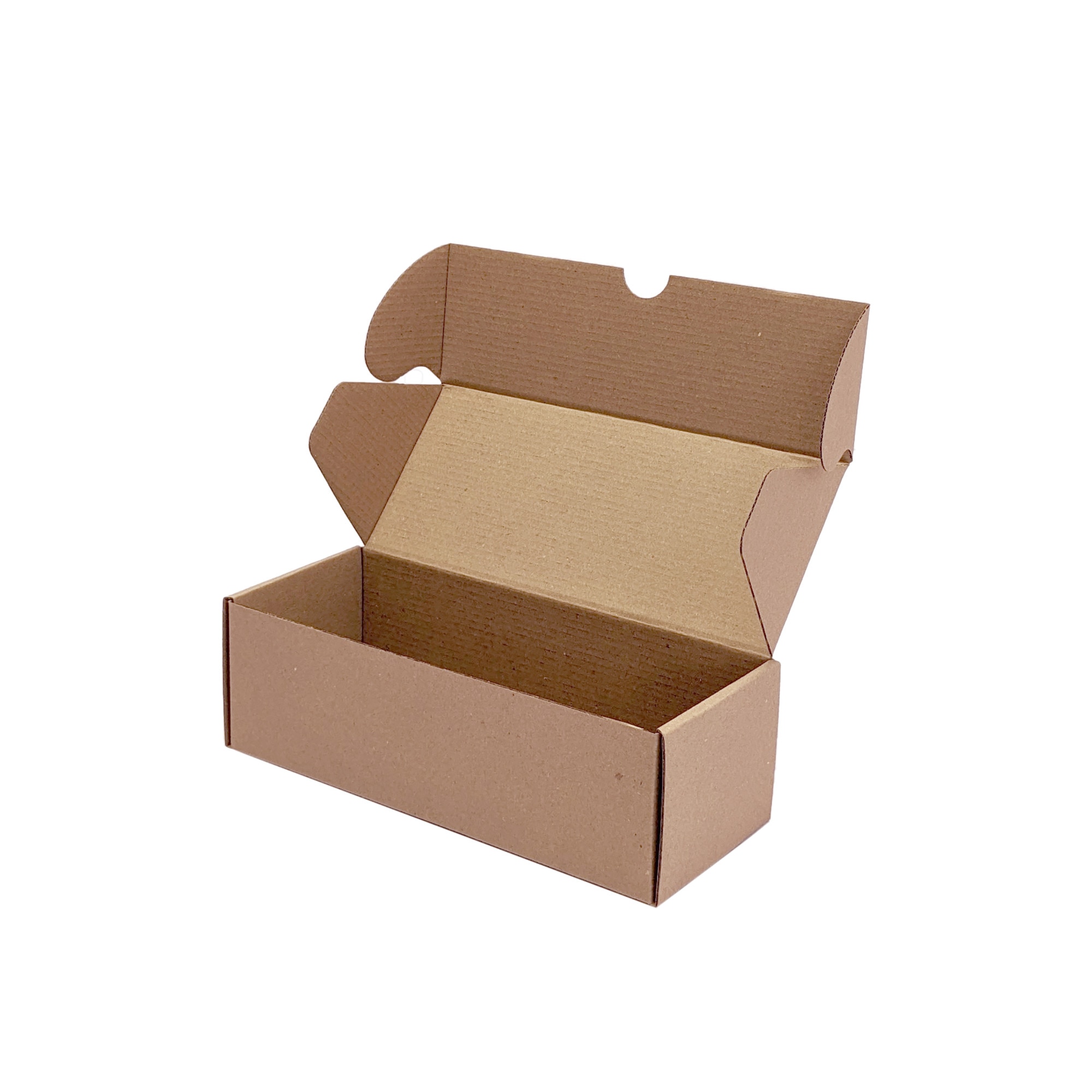 Set 10 bucati cutii transport din carton microondul natur, 220x90x70 mm ...