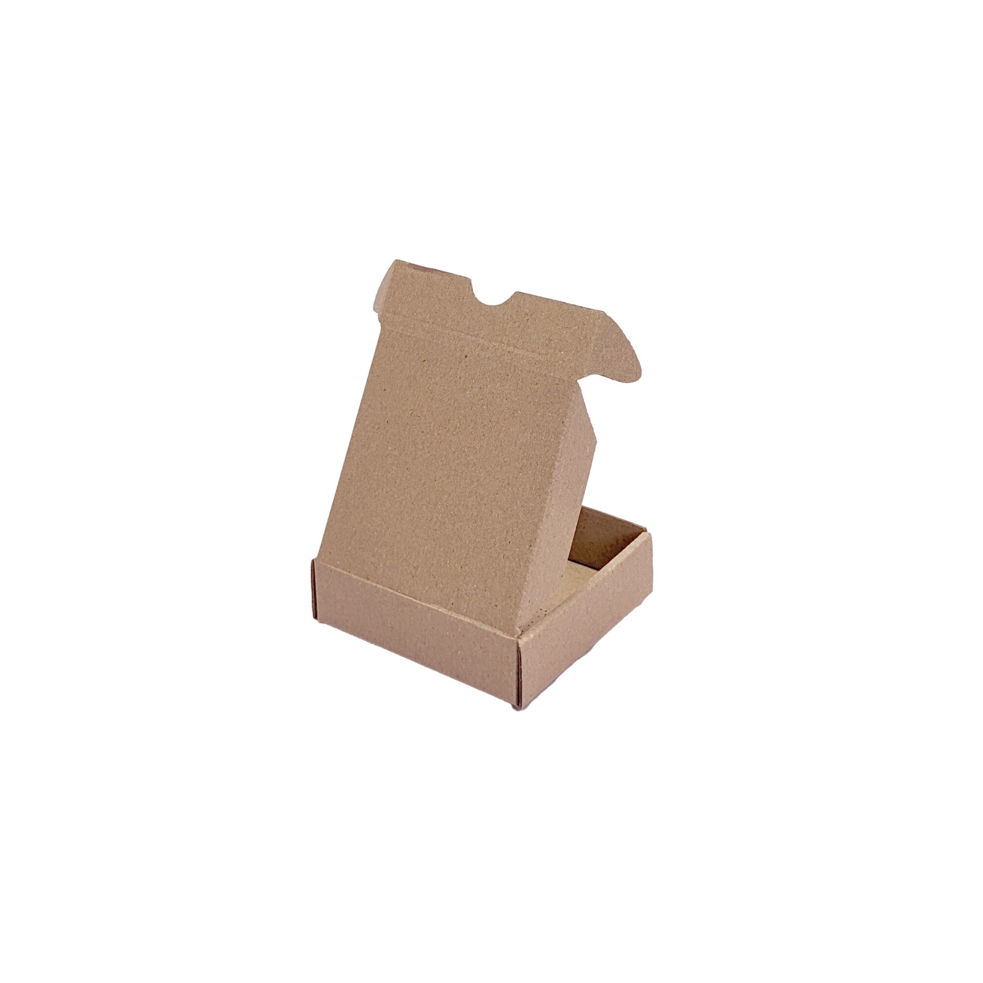 Set 10 bucati cutii transport din carton microondul natur, 100x100x30 ...