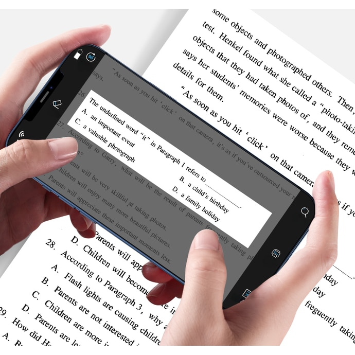 Mini imprimanta termica, hartie, Bluetooth/Wireless compatibil iOS ...