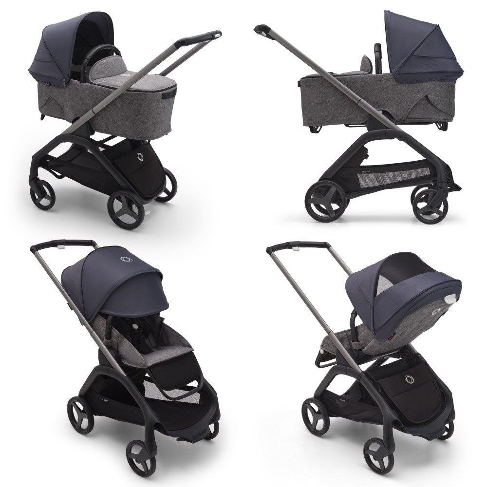 Előtető a Bugaboo Dragonfly babakocsihoz Stormy Blue - eMAG.hu