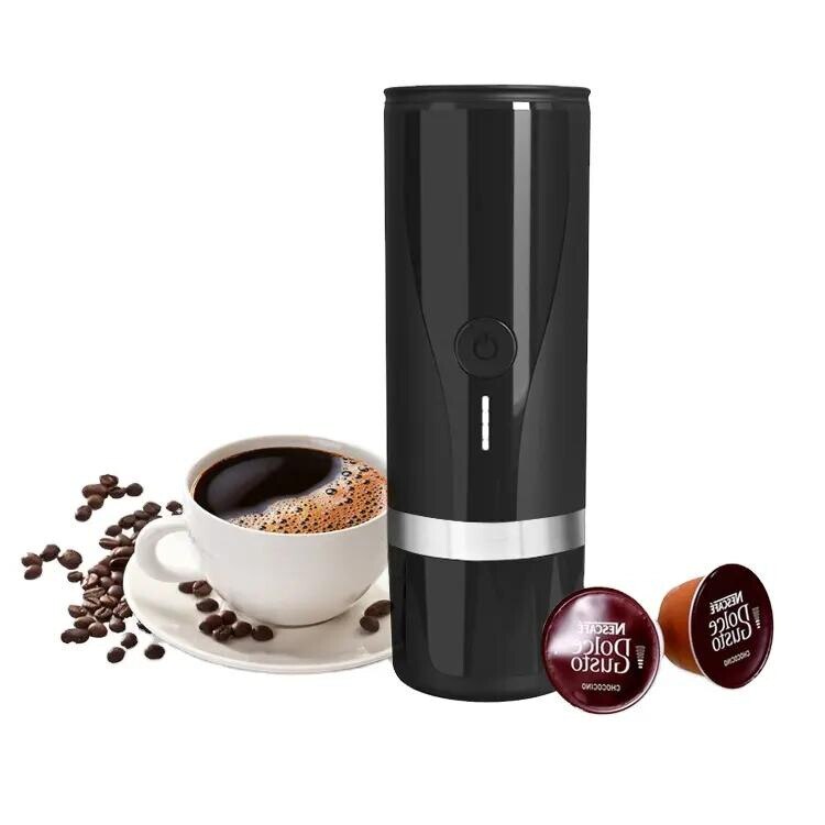 Espressor cafea portabil electric, capacitate 110ML, 15 BAR, Compatibil ...